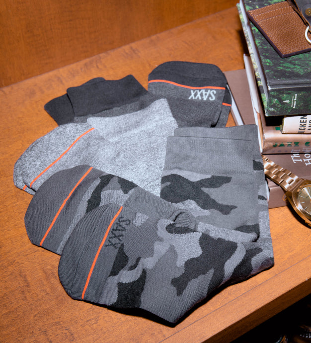 Men's Crew & Low Show Socks – SAXX Underwear