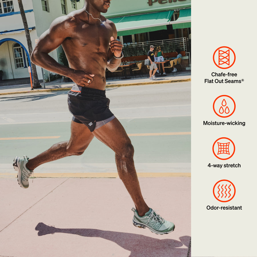 Gainmaker 2N1 Performance Short - Navy | SAXX Underwear