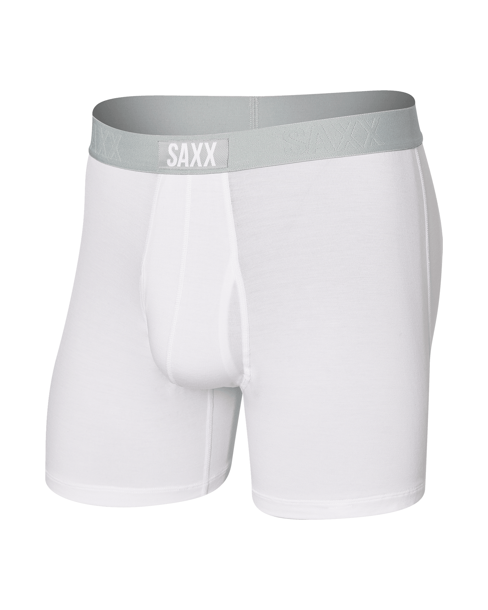 Ultra Super Soft Boxer Brief - White | SAXX Underwear