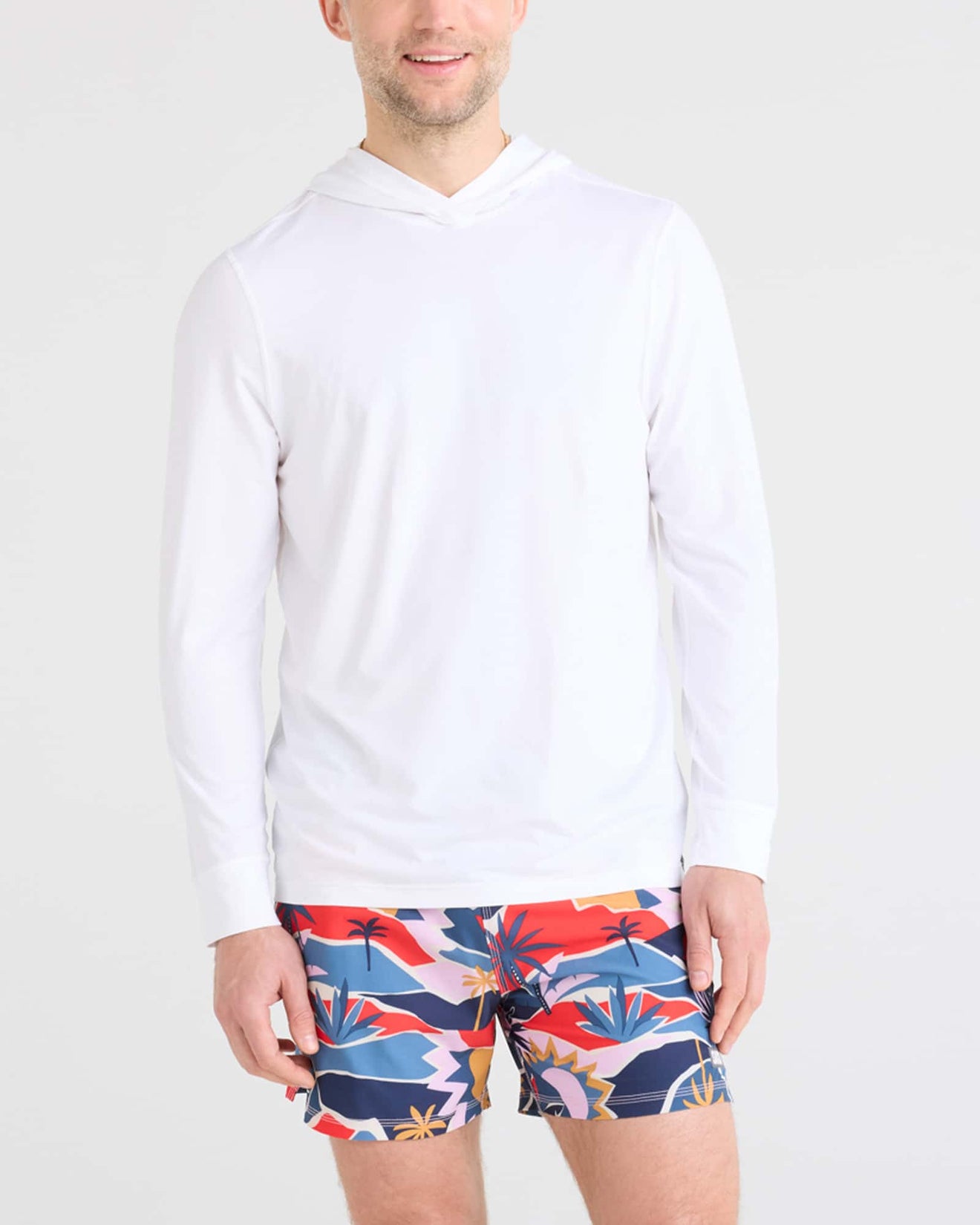 DropTemp® All Day Cooling Hoodie - White | SAXX Underwear