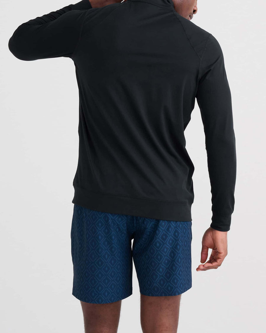 Multi-Sport 2N1 Short 7" - Ikat Check-Navy | SAXX Underwear