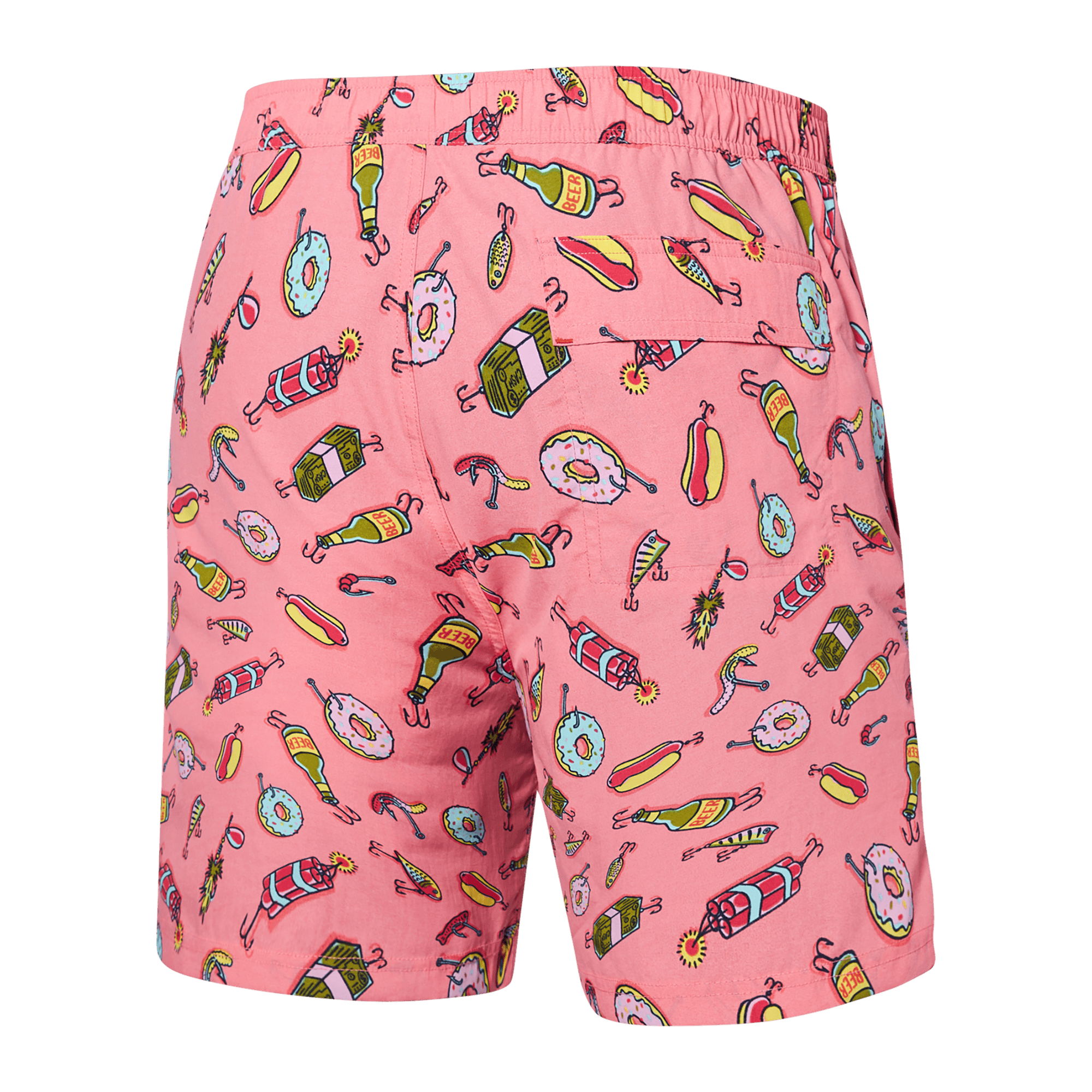 Go Coastal 2N1 Long Volley Swim Short - I'll Try Anything - Flamingo ...